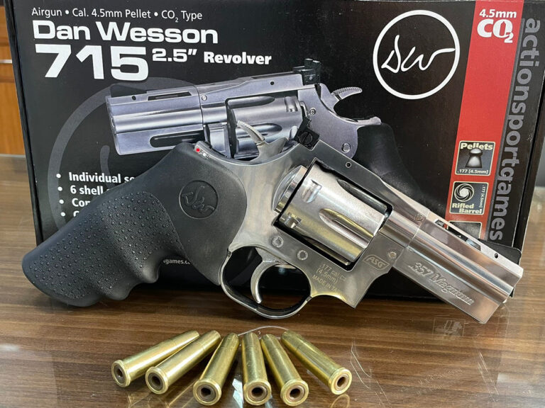 Dan Wesson 715 4 Inch Pellet Revolver